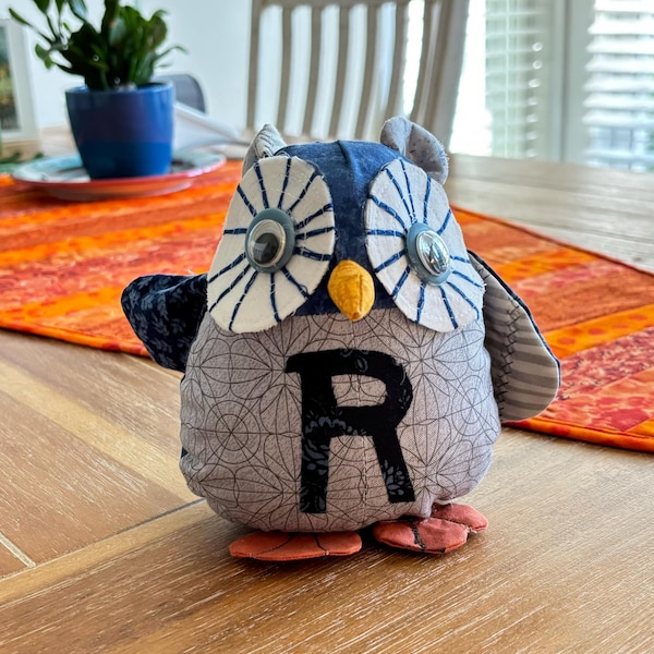 Owl Sewing Pattern, Twinkle Owl Soft Toy PDF Pattern & Photo-tutorial ...