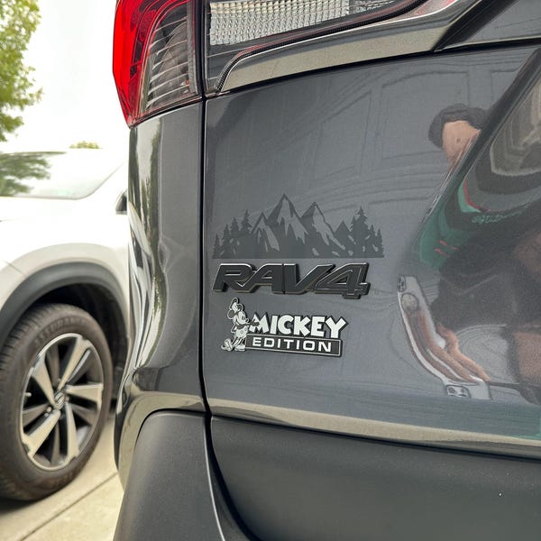 Rav4 Decal Accessories Blackout Overlay, for 5th Gen 2019-2024, Matte ...