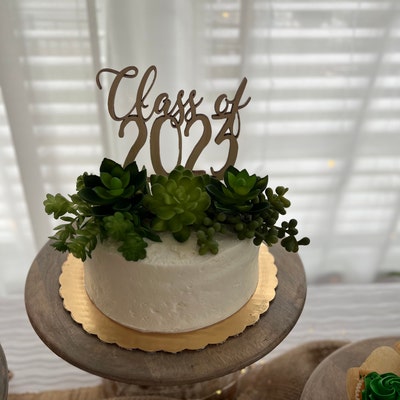 Class of 2023 Cake Topper Graduation Cake Topper Senior Party Decor ...