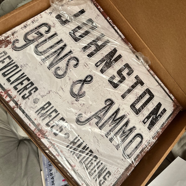 Personalized Sign, Guns and Ammo, Man Cave, Whiskey Bar, Gun Room ...