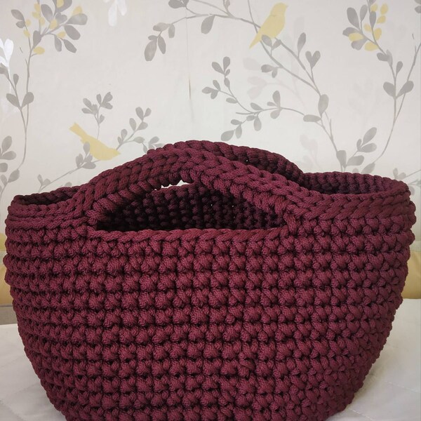 CLARET Yarn, Claret Macrame Cord, Craft Yarn, Knitting Supplies ...