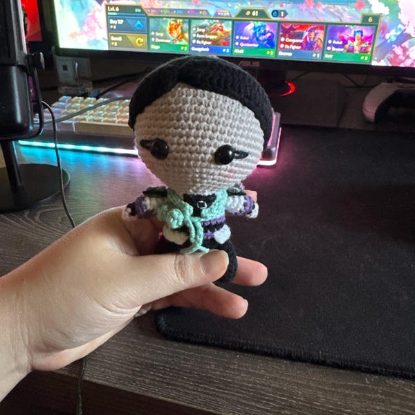 Valorant Killjoy,valorant Gift, Valorant Killjoy Amigurumi Doll ...