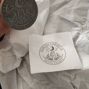 MAGIC & CELESTIAL Library of Stamp or Embosser, Custom Library Stamp ...