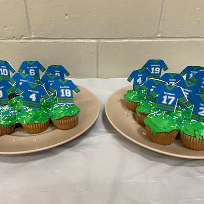 2.5 Soccer Ball Printable Cupcake Toppers Sports Theme Birthday Party ...