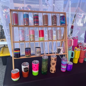 20 Ounce 3-shelf Tumbler Display - Etsy