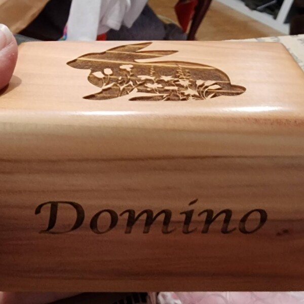 Small Adult Wood Cremation Urn - Sewing Cremation Urn - Etsy