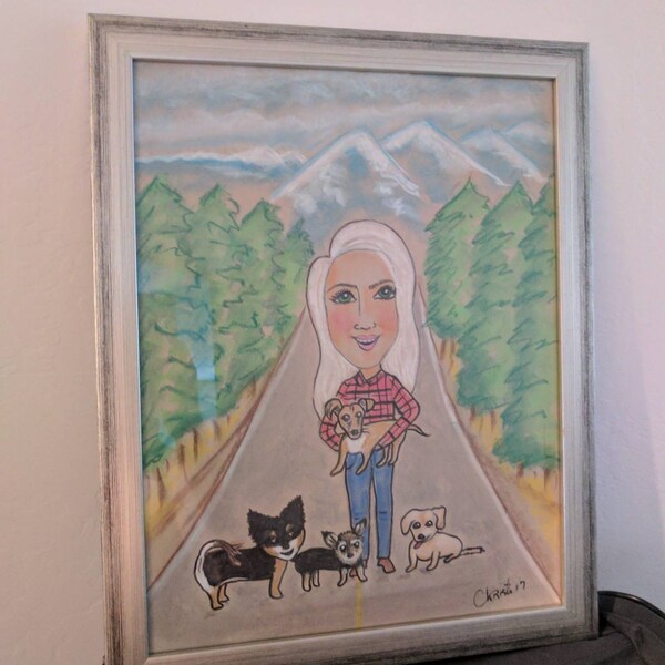 Beach Palm Trees Sunset CUSTOM Sign 22x16 Large Palm Trees, Ocean ...