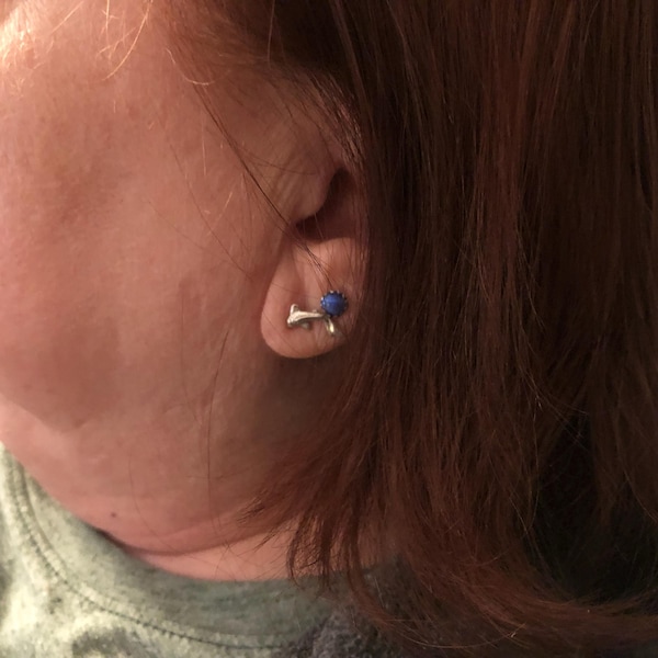 Sterling Silver Rotatable Planet Ring, Fidget Ring, Adjustable Size ...