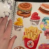 Snake Snack Fast Food Waterproof Sticker Set - Etsy