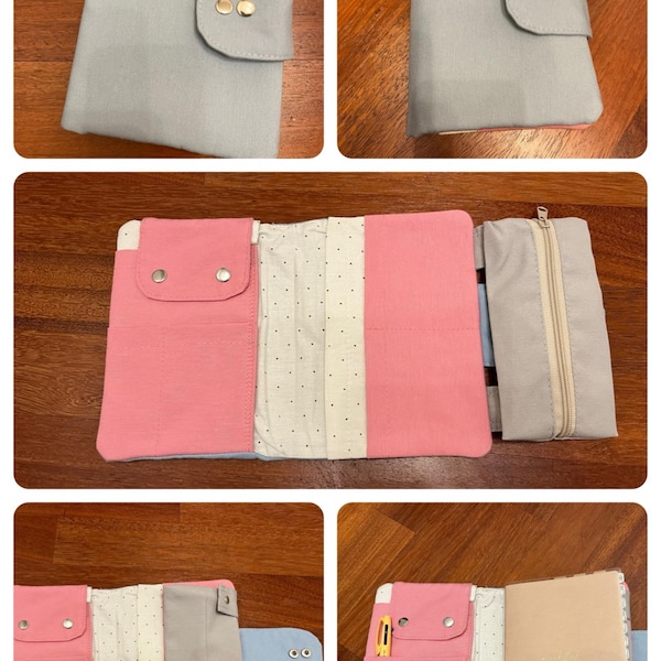 Custom Utility Pouch With Zipper, Canvas Planner Pouch for Journaling ...