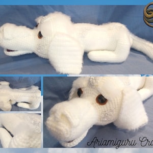 Amigurumi Crochet Pattern for Falkor Inspired Luck Dragon. - Etsy