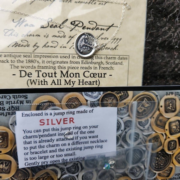 Wax Seal Necklace Aladdin Magic Genie Lamp Antique Wax Seal Jewelry ...