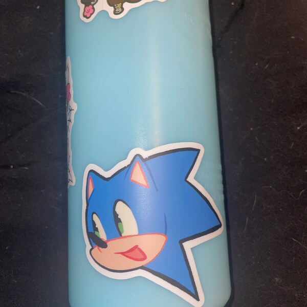 Sonic and Tails Stickers - Etsy