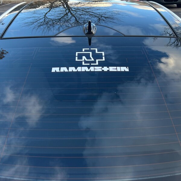 Rammstein Logo - Vinyl Decal Sticker - Metal - Various Colors and Sizes ...