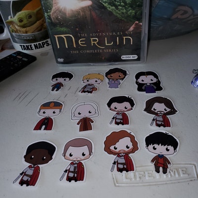 Merlin Stickers - Etsy
