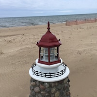Replacement Lighthouse Top 14" Custom/solar Lighthouse Tops/ Lighthouse ...