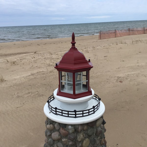 Replacement Lighthouse Top 12" Wide 16h"/solar Lighthouse Tops ...