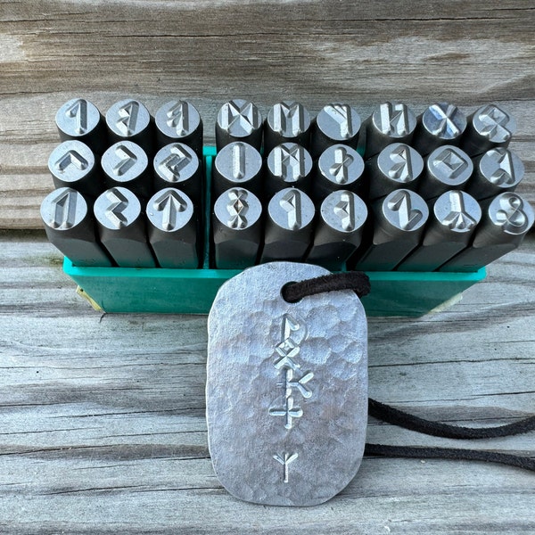6mm Viking Rune Metal Design 27 Stamp Set - Supply Guy Stamp - Sgch ...