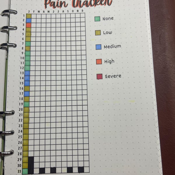 Weather Tracker - PRINTABLE Journal Page - Planner Page - Yearly ...