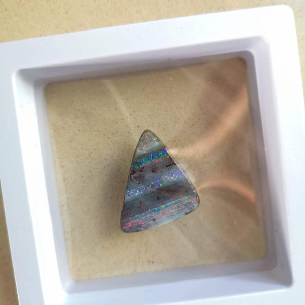 Natural "tiger Stripe" Multicoloured Boulder Opal - Etsy