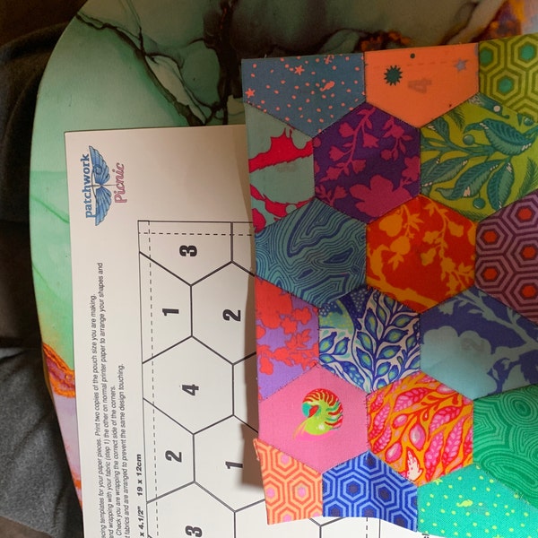 Parade EPP Patchwork Quilt Pattern PDF - Digital Download - Etsy