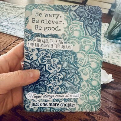 Be Wary Be Clever Be Good Sticker 2.5in - Etsy