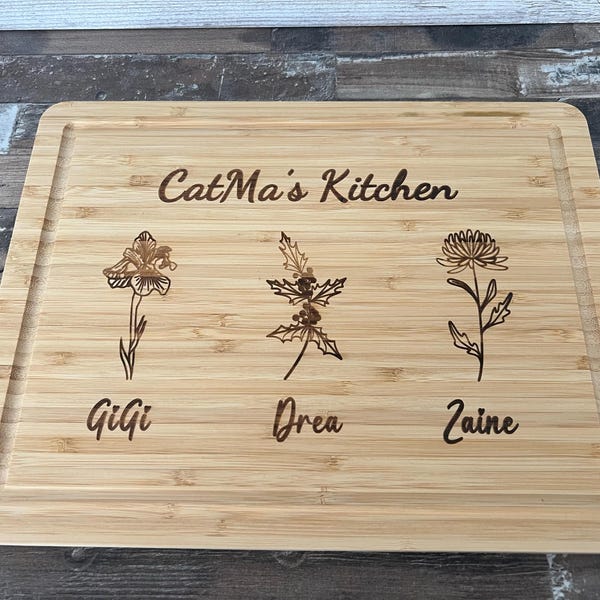 Personalized Boards for Chefs, Custom Cutting Board for Professional ...