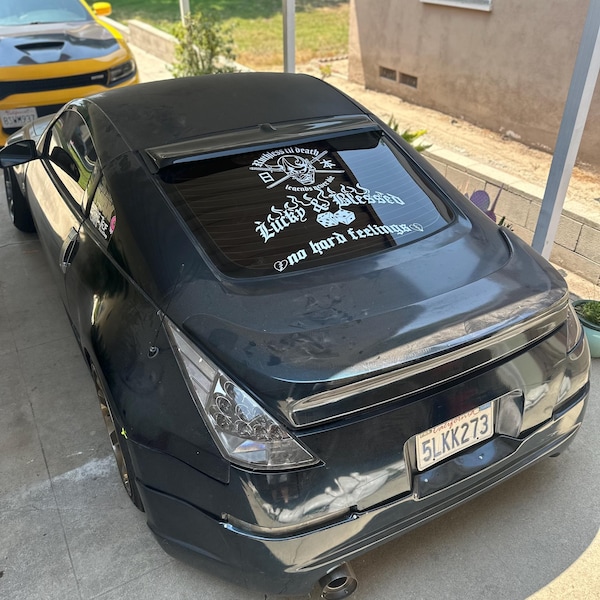 Financial Mistake V2 Windshield Rear Window Decal Car Sticker Banner ...