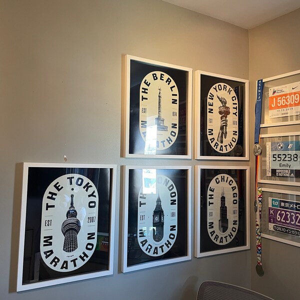 Capital Letter A Wall Art Letter A Poster Monogram Initial Gift Letter ...