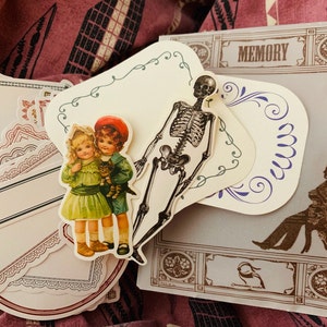 50pcs/pack Vintage Label Sticker Junk Journal Kit Pack Canvas - Etsy