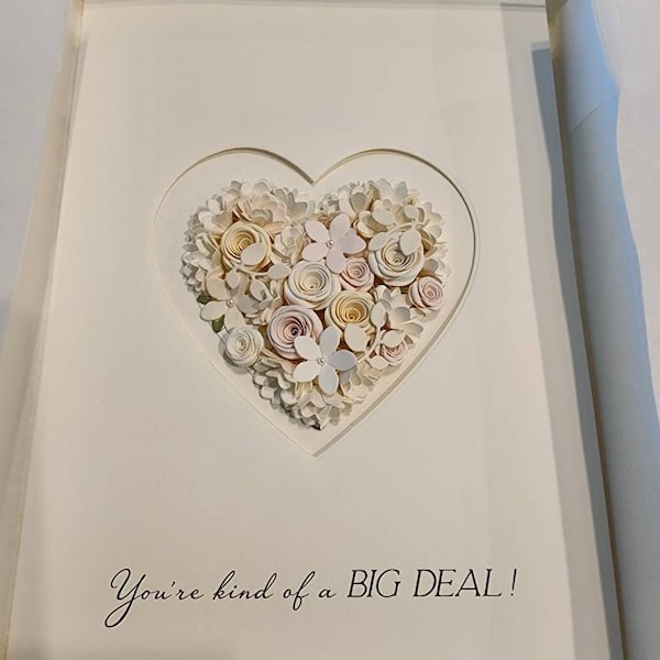 Luxury Handmade Personalized Boxed Wedding Card, Congratulations for ...
