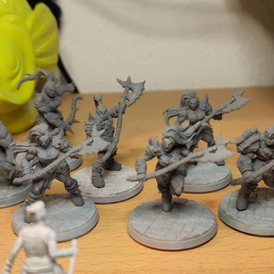 Human Butcher V2 Premium 3D Printed Tabletop Miniatures 28mm - Etsy