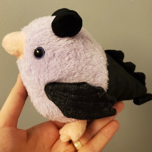 Cockatrice Chick Plushie Pattern PDF Cute Stuffed Animal Bird Sewing ...