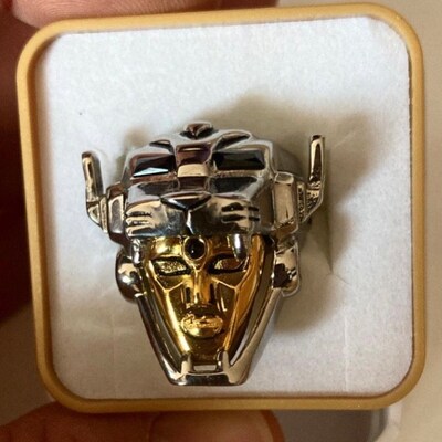 Red Ranger Ring Mighty Morphin Power Ranger Helmet Ring - Etsy