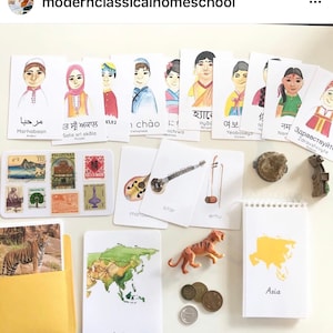 Hello Around the World Flashcards Multicultural Language - Etsy