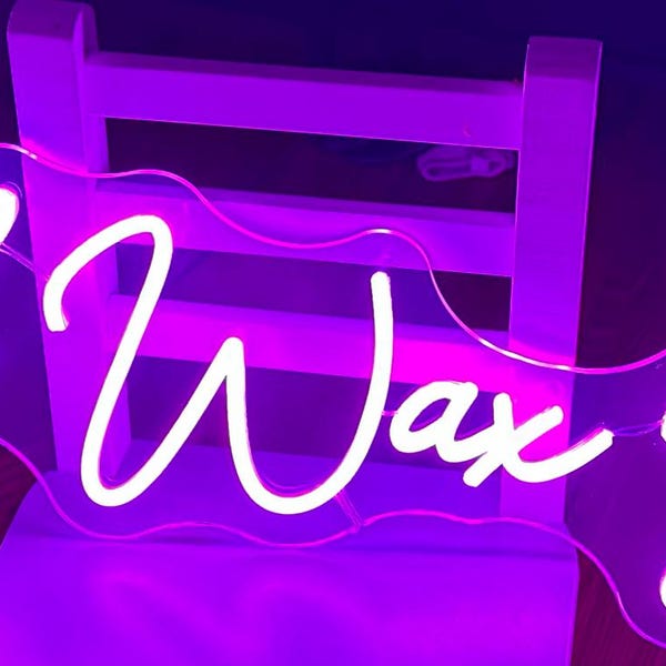 Wave Neon Sign, Custom Neon Sign, Neon Light Sign for Wall, Led Signs ...