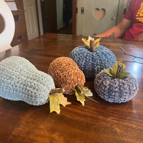 CROCHET PATTERN X Crochet Pumpkins and Gourds Pattern, English PDF ...