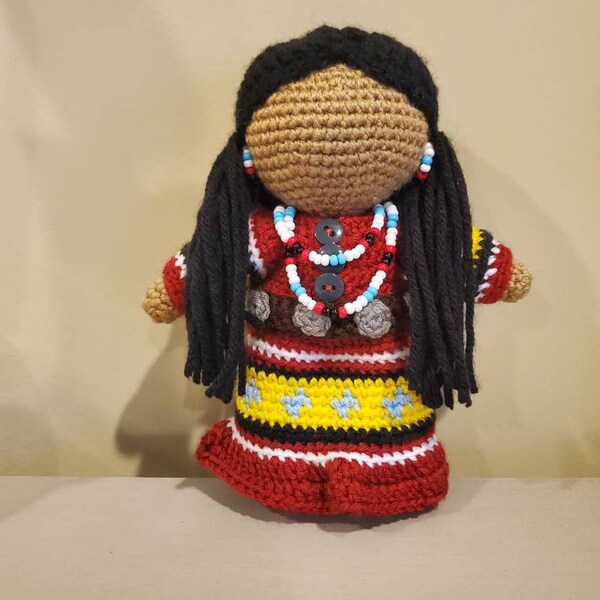 PDF Pattern for Cherokee No Face Doll - Etsy