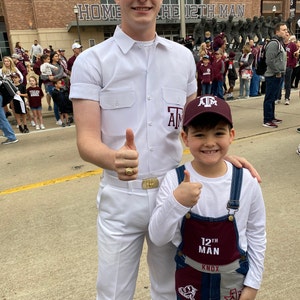 Aggie Yell Leader Overalls Texas A&M Yell Leader Overalls Future Aggie ...