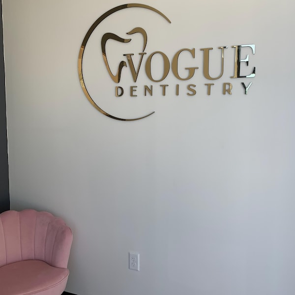 Laser Cut Logo Sign, Beauty Salon Sign, 3D Business Sign, Business ...