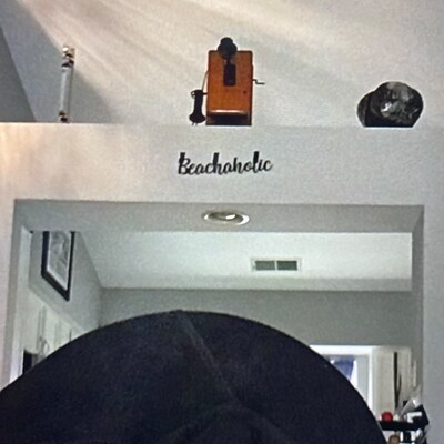 Custom Script Metal Word Sign Kembara Script Personalized Metal Name ...