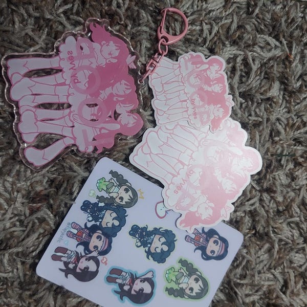 Maid Alien Stage Thick Acrylic Standees - Etsy