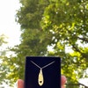 Double Samara Brass Bronze Necklace Maple Seed Gold - Etsy