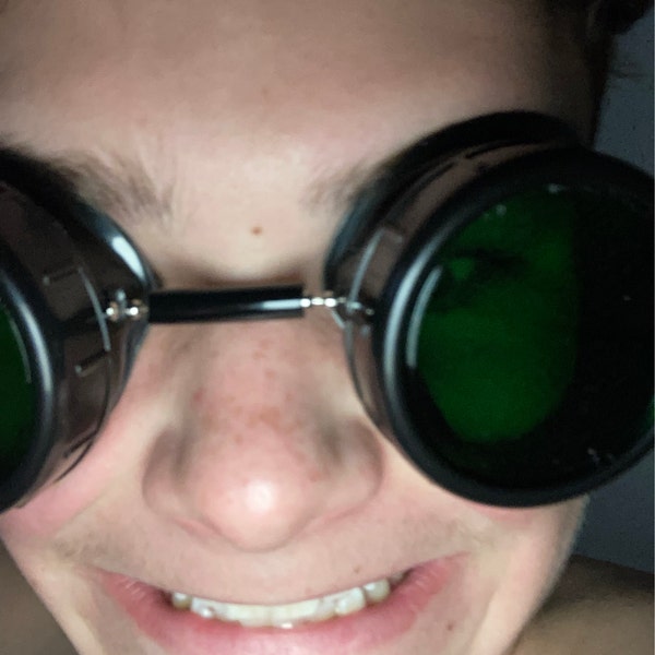 Steampunk Monocle Goggles Burning Man Sunglasses Steam Punk Costume ...