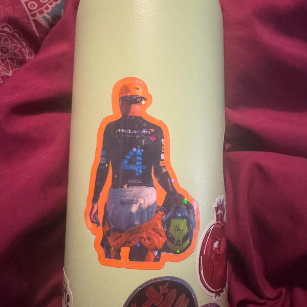 Formula 1 Motel Keychain Waterproof Sticker - F1 Mclaren HQ and Debut ...