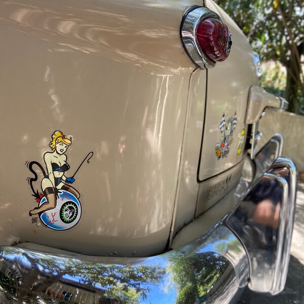 ART STICKER Devil Mama Decal Poster Artist Coop CP22 - Etsy