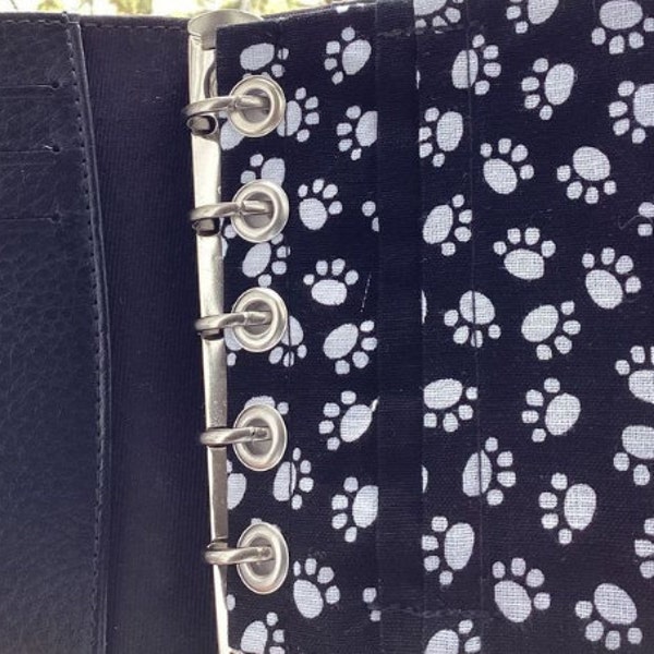 Coin Purse Wallet With Zipper for 6 Ring Binder Journal A5 | Size A5, 3 ...