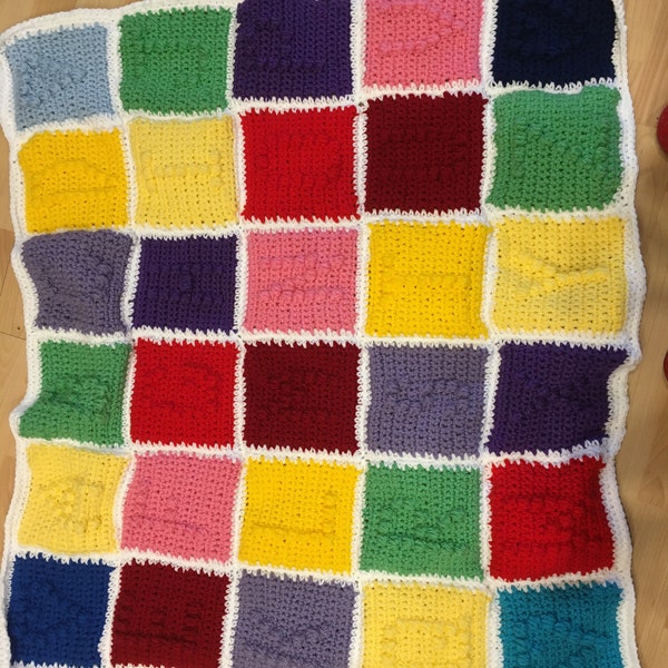 UPPER CASE Alphabet Letters A-Z Crochet Pattern With Bonus Heart Symbol ...