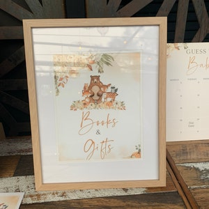 Editable Boho Wild One Baby Shower Welcome Sign, Boho Safari Jungle ...