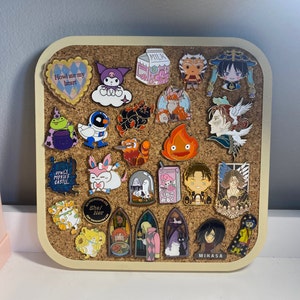 Rounded Square Pin Board Cork Board multiple Sizes - Etsy